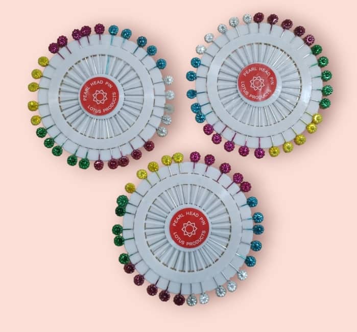 ALFILER ROSETA FORMA DE GIRASOL X 30 UNIDADES - Productos - Mercería Mayorista